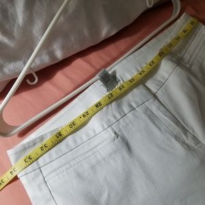 Cache | Pants & Jumpsuits | Cache Cropped White Pants | Poshmark